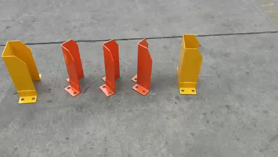Industrial Warehouse Rack And Shelf Column Protectors For Pallet Rack ...