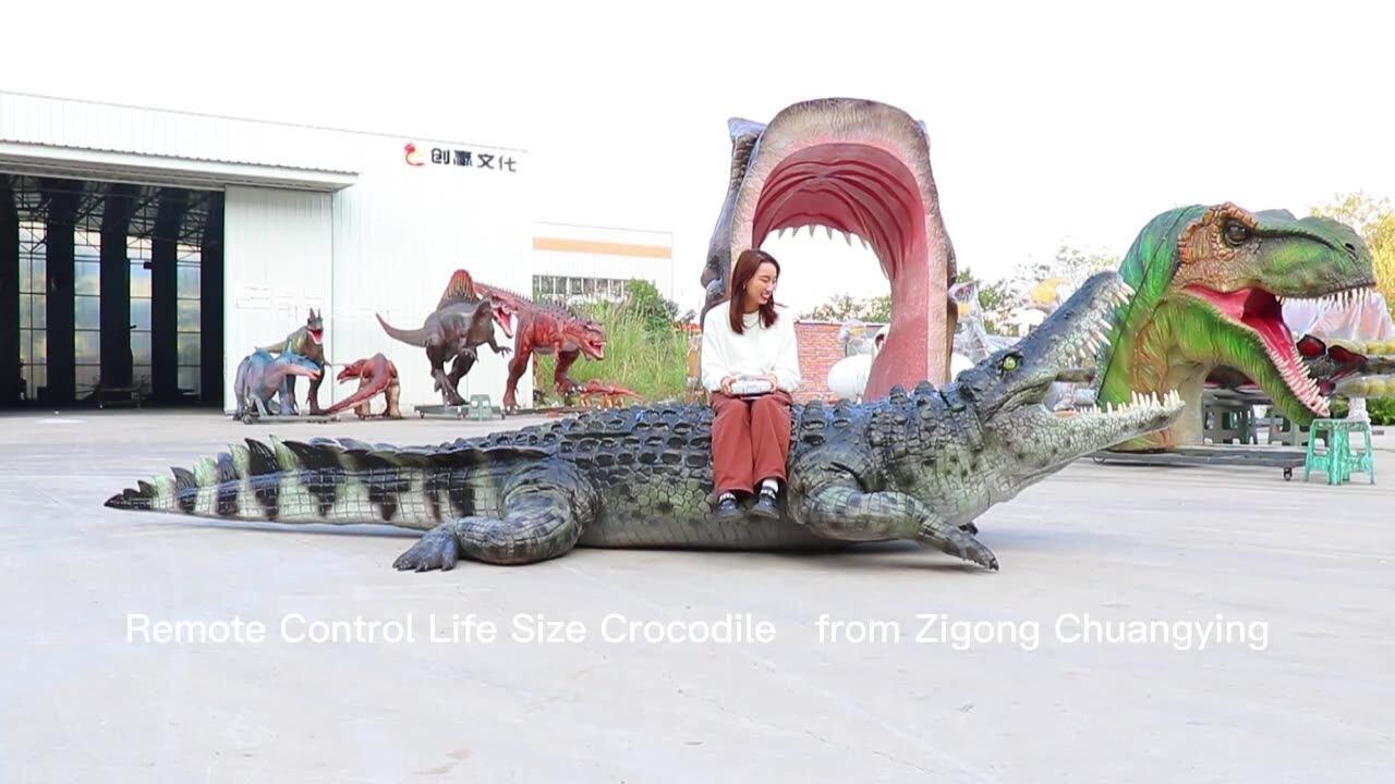 Zoo Activities Prop Animal Sculpture Robotic Crawling Life Size ...