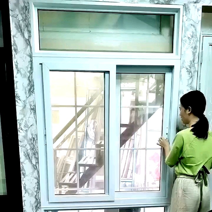 Upvc Profile Double Glass Vinyl Bay Fixed Panel Window - Buy Pvc ...