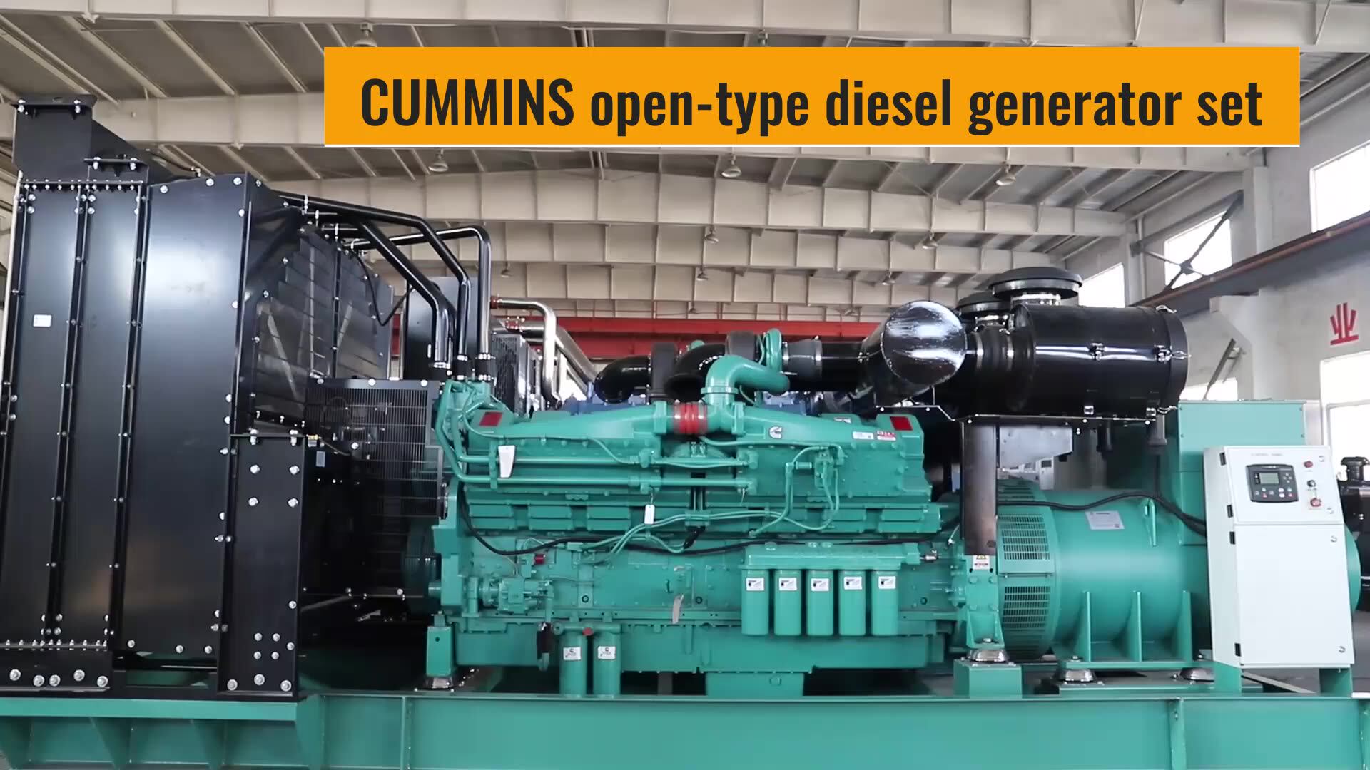 Professional Auto Start Control 3phase 200kw/600kw/1000kw Cummins ...