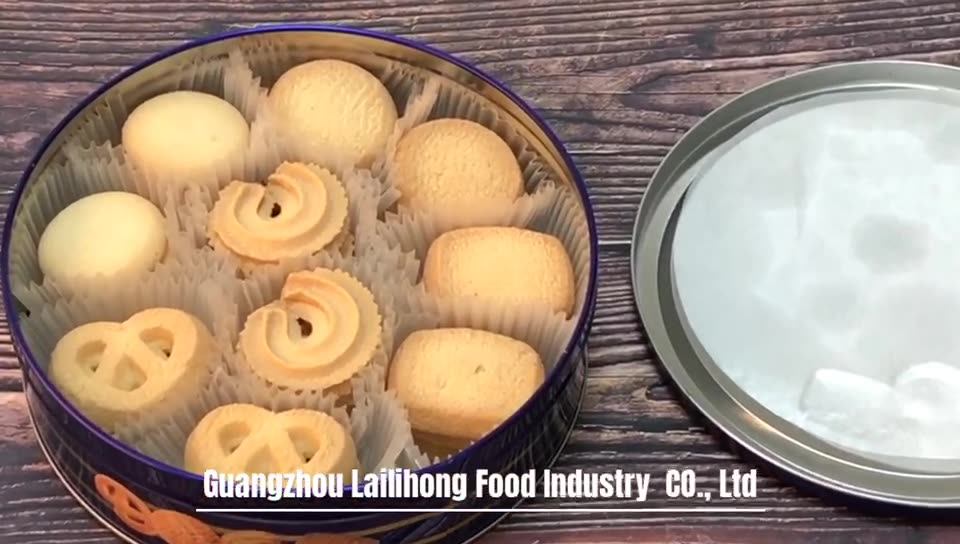 Guangzhou Lailihong Danisa Butter Cookies Biscuits Tin Packing - Buy ...