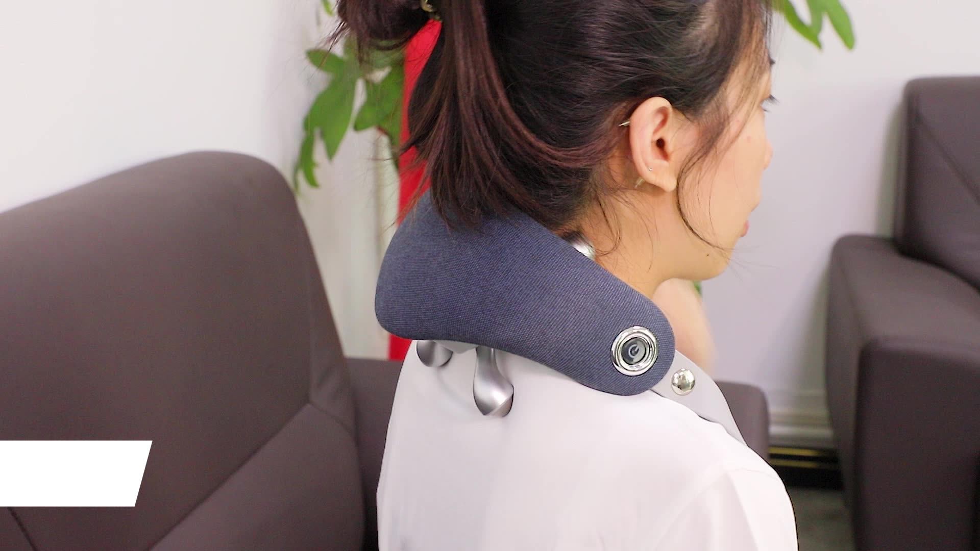 High Power Wireless Electric Neck Massager Shoulder Massage For Home ...