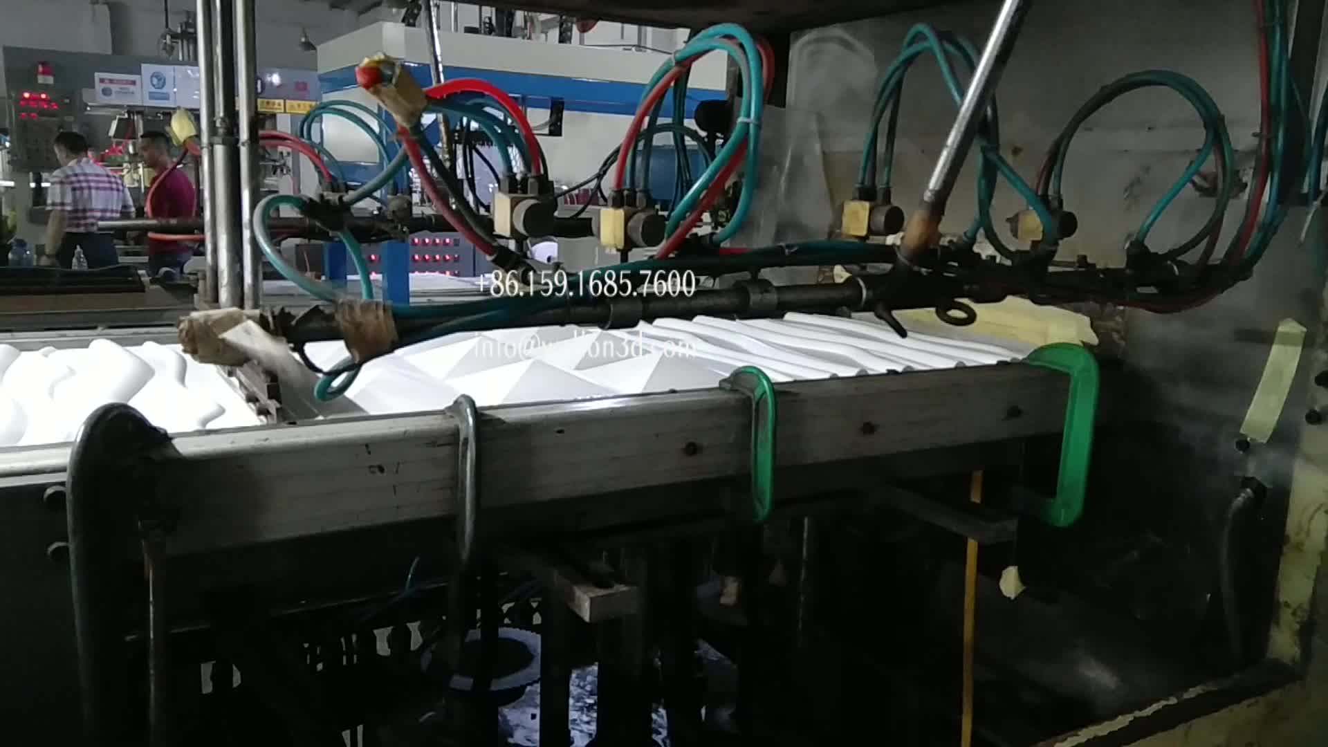 Glitter Gold 3d Wall Panels Pvc Shiny Mirror Glossy Effect - Buy Pvc ...