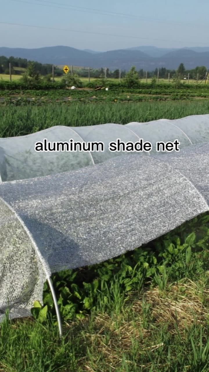 Woven Fabric Aluminum Mesh Shade Net/ Aluminum Sliver Shade Cloth/car ...
