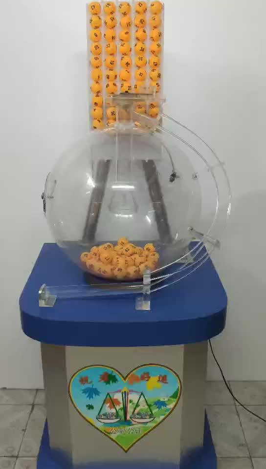 Multi-pick Lottery Machine Air-mixing Lottery Draw Blower Machine Jet ...
