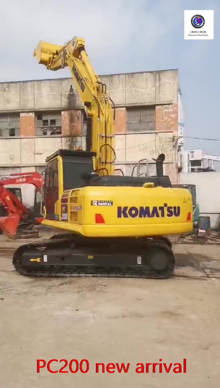 Japan Original Used Komatsu Hydraulic Excavator 20 Ton Komatsu Pc210 ...