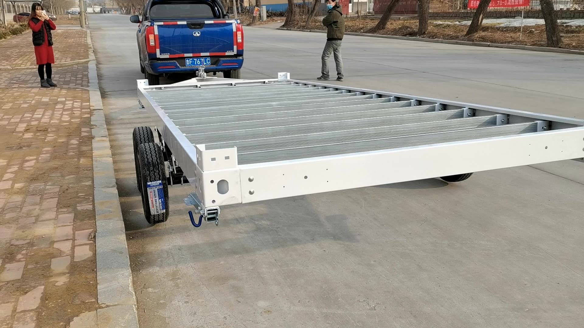 Prefab Prefabricated Flat Pack Modular Container Camper Portable ...