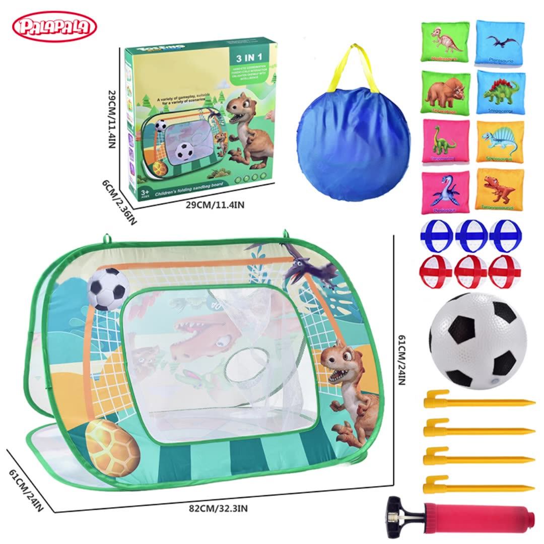 Custom Service 3 In 1 Throwing Target Activity Throw Bean Bag Toss ...