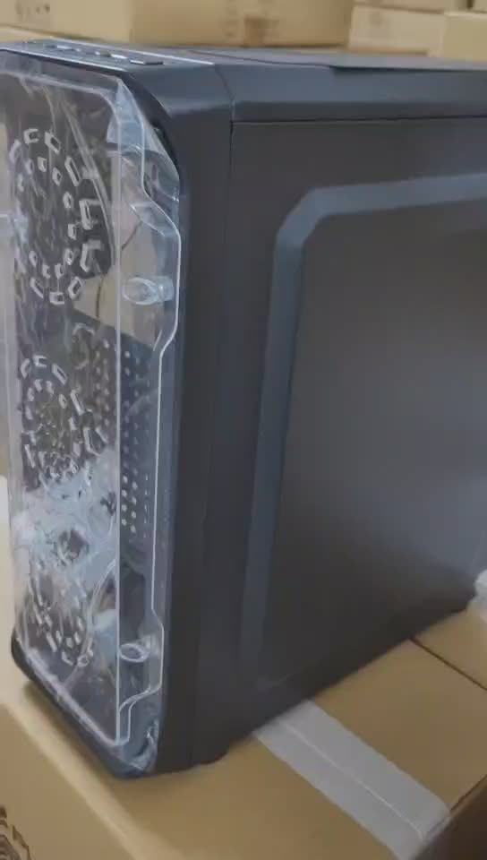 Big Beast Water-cooled Gaming Anime Tempered Glass Cases Computer Cases ...