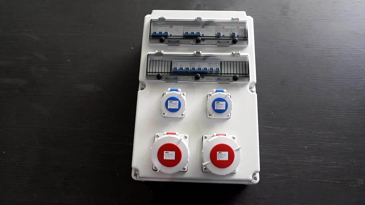 European Standard Iec Power Board Ip65 Electric Box With Ip44 Power ...
