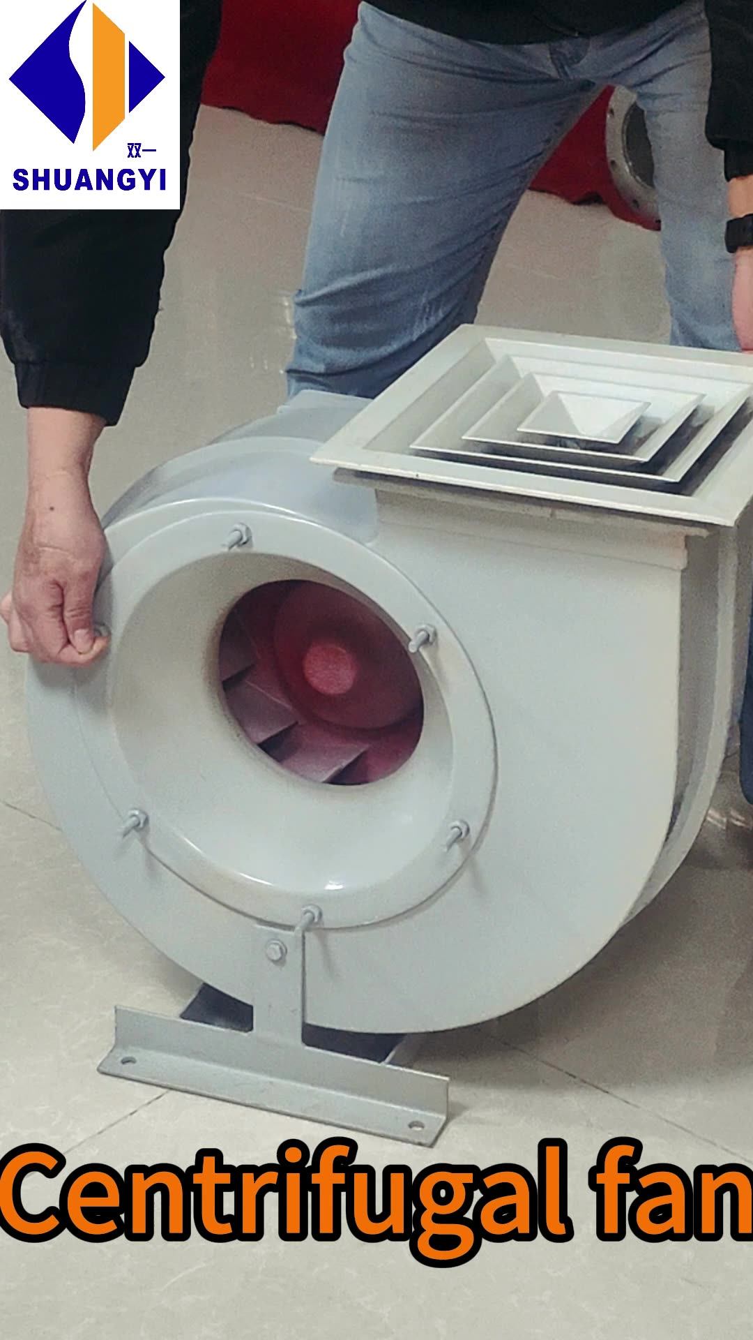 High Static Pressure Backward Incline Centrifugal Tower Single Inlet ...