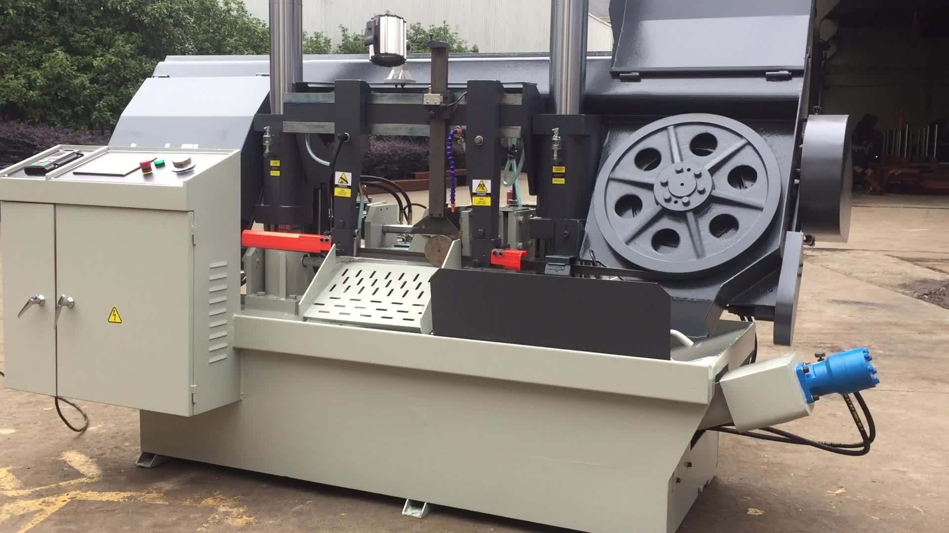 Cnc Automatic Hydraulic Horizontal Metal Cutting Band Saw Machine - Buy ...