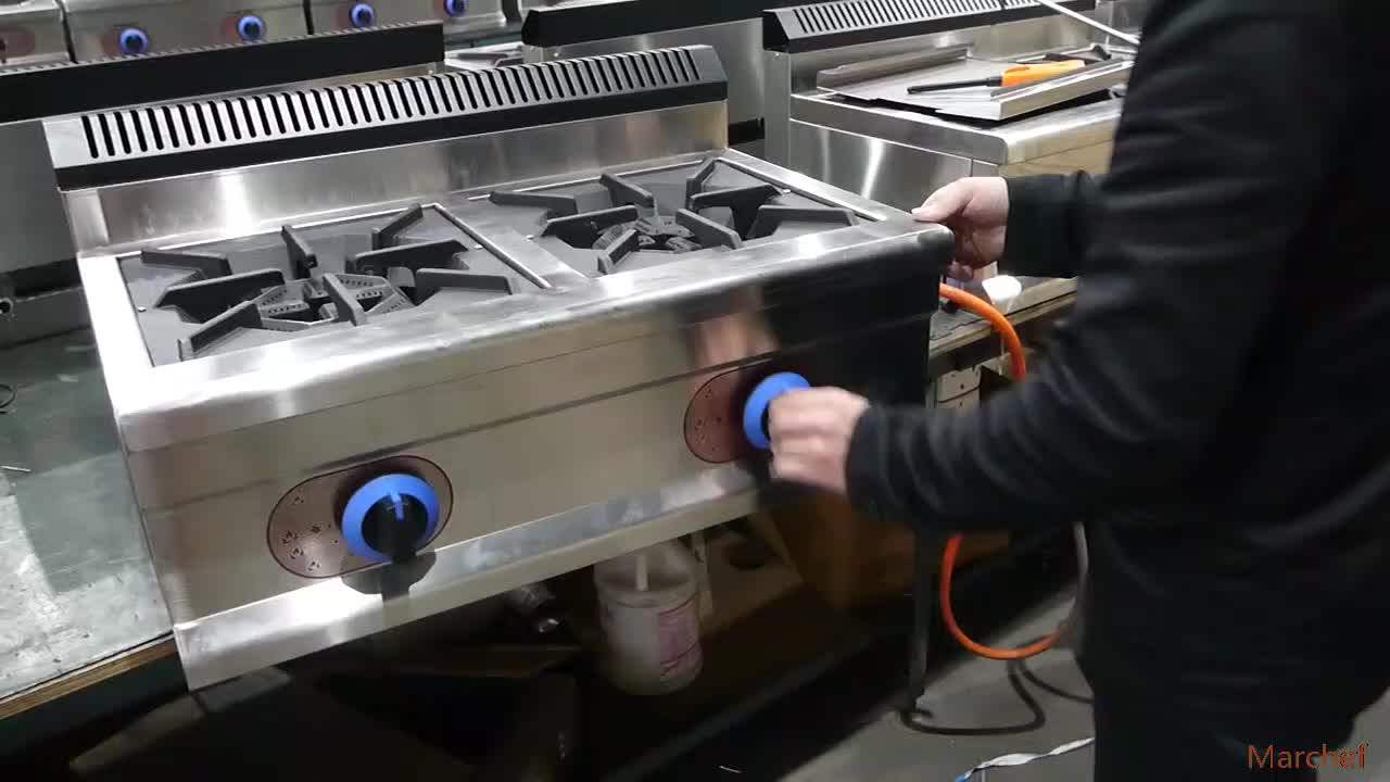 High Quality Stainless Steel Restaurant Commercial 4 Burner Table Top ...