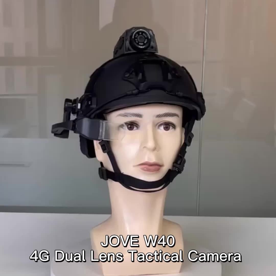 4g Tactical Helmet Recorder With Remote Real-time Wireless ...