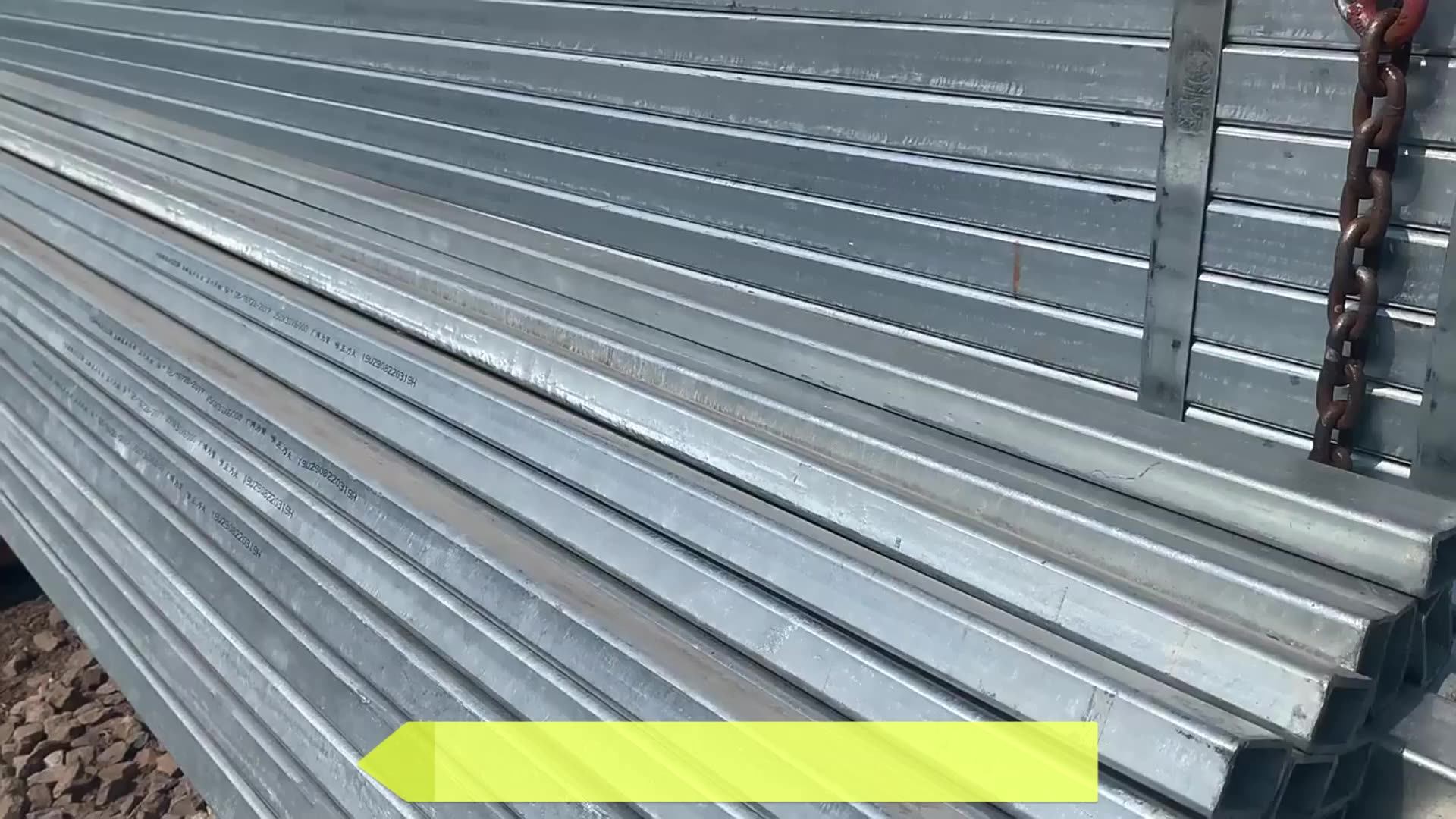 Galvanised Steel Rectangular Box Section Galvanized Square Tube 14 ...