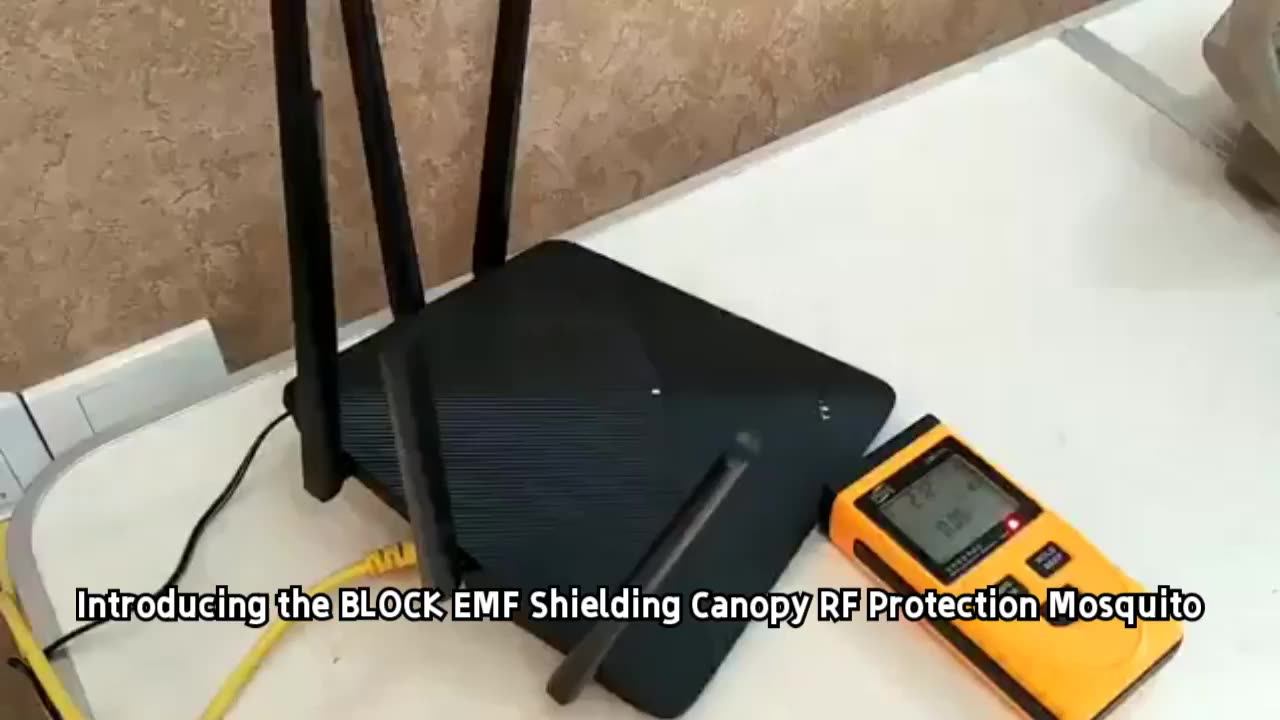 Grounding Folded Block Emf Rfid Shielding Canopy 100% Silver Fiber ...