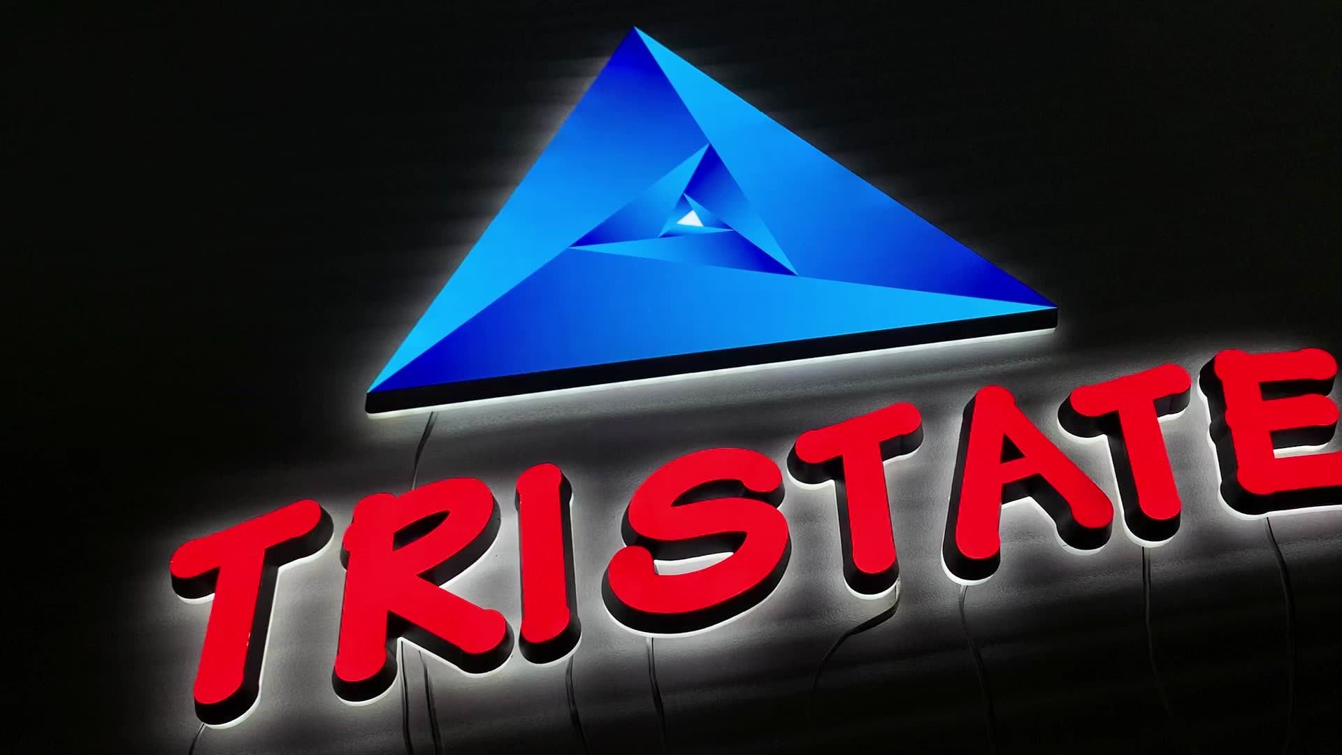 Acrylic 3d Logo Led Letter Sign Custom Outdoor Business Signs Logo ...