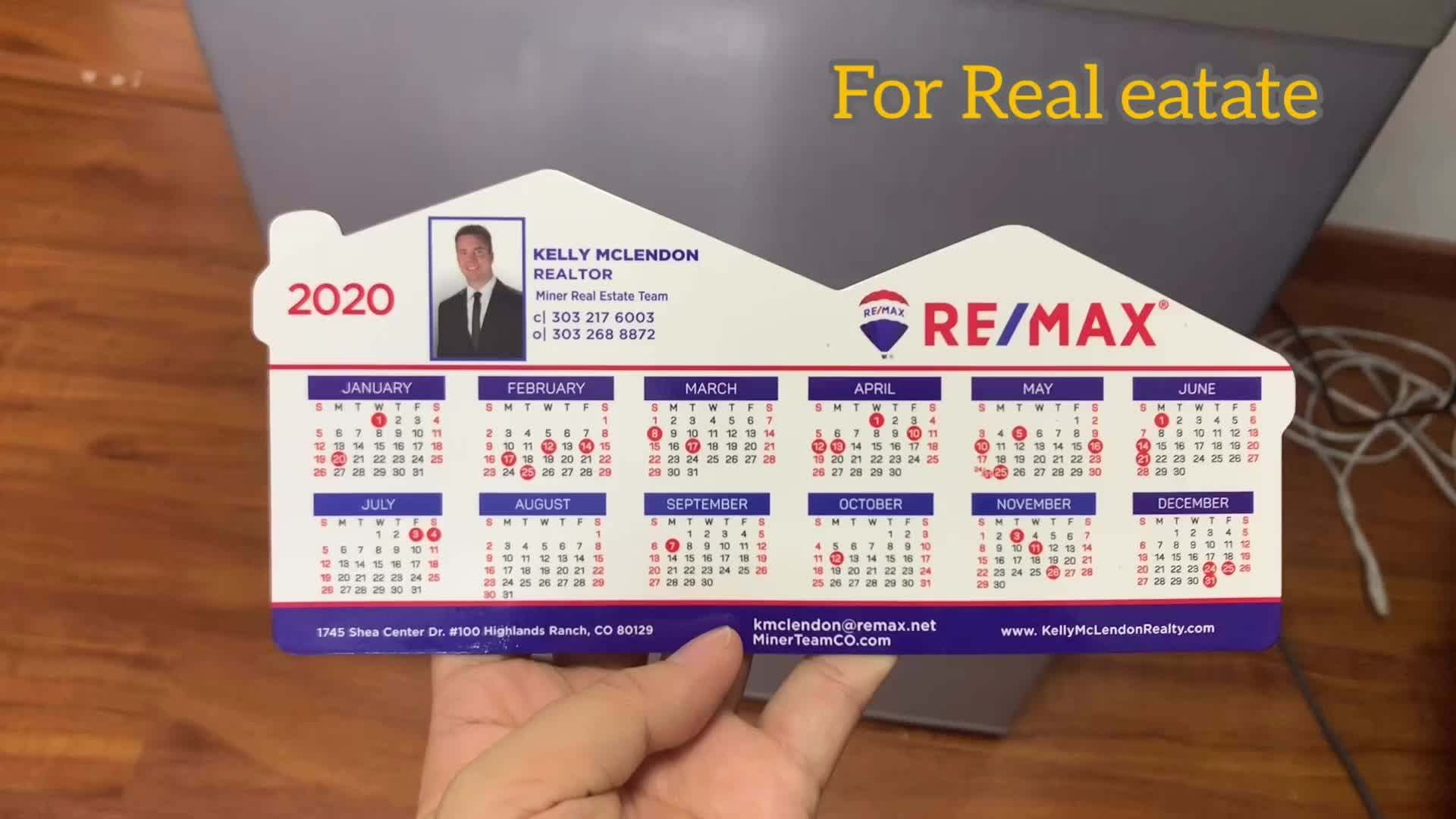 Real Estate Promotional Products Calendar Fridge Magnet - Buy Real ...