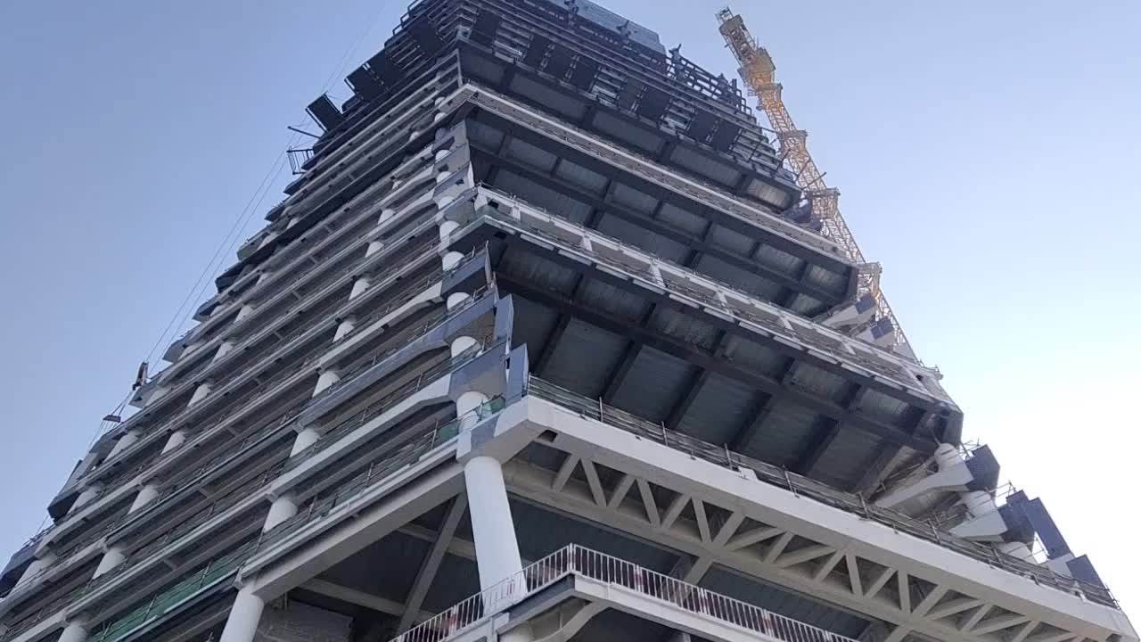 Fast Construction Prefabricated High Rise Building Steel Structure ...