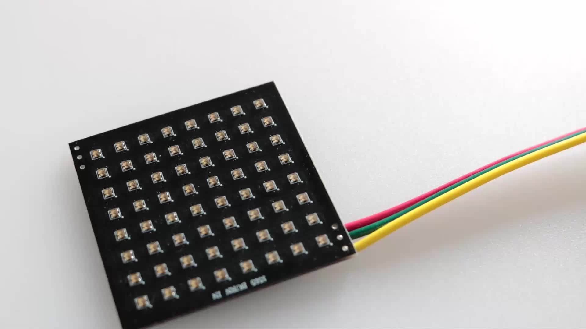 Addressable 1515 Rgb Led Matrix 64leds For Diy Electronic Production ...