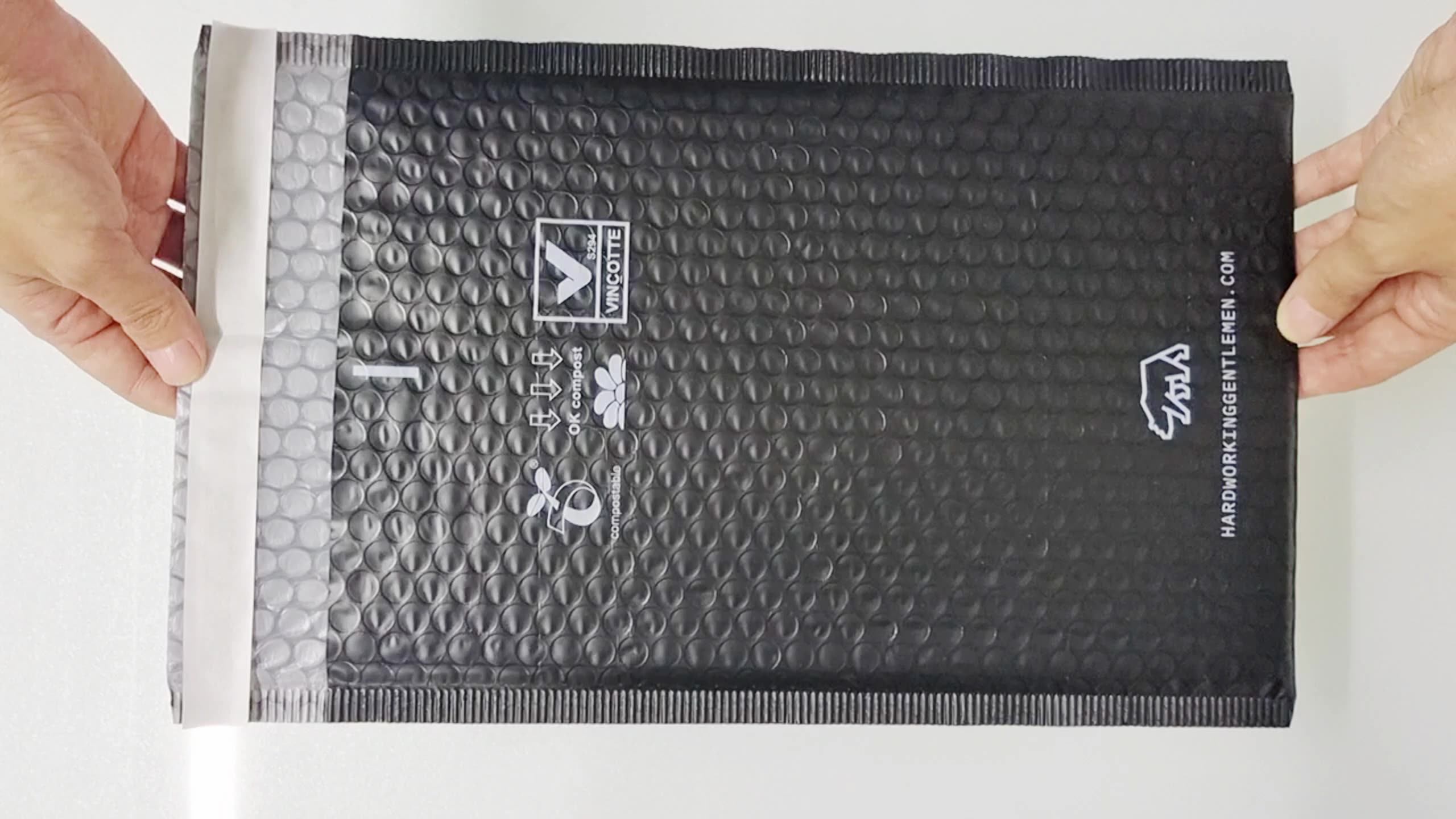 Wholesale Rts Light Purple Envelope Packaging Metallic Bubble Mailer ...