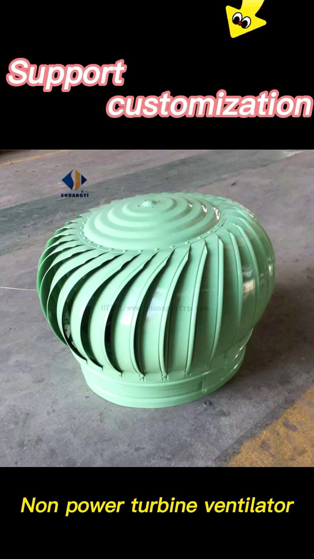 High Quality Tornado Turbine Roof Fan Mounting Roof Ventilator With ...