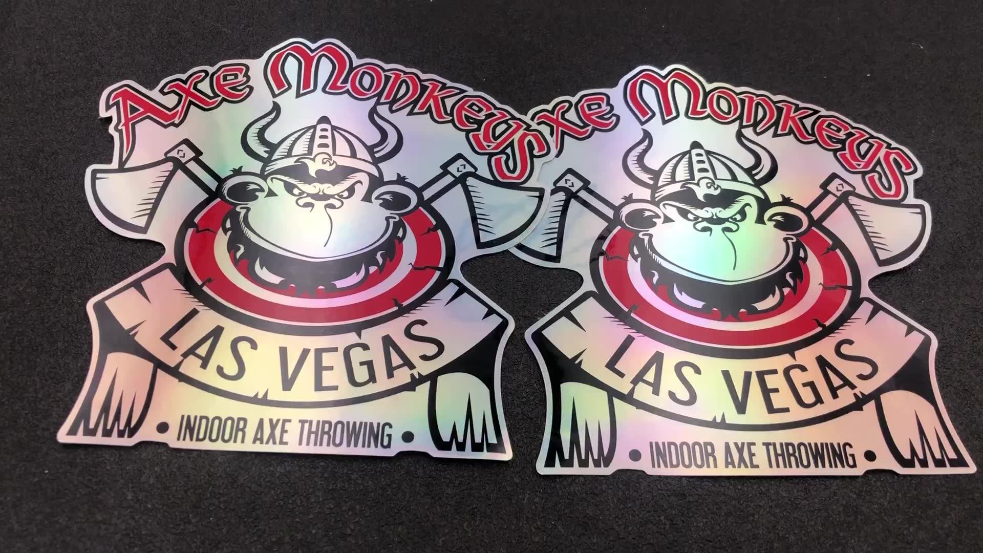 Custom Hologram Oil Slick Sticker Printing,3d Hologram Sticker,Custom ...