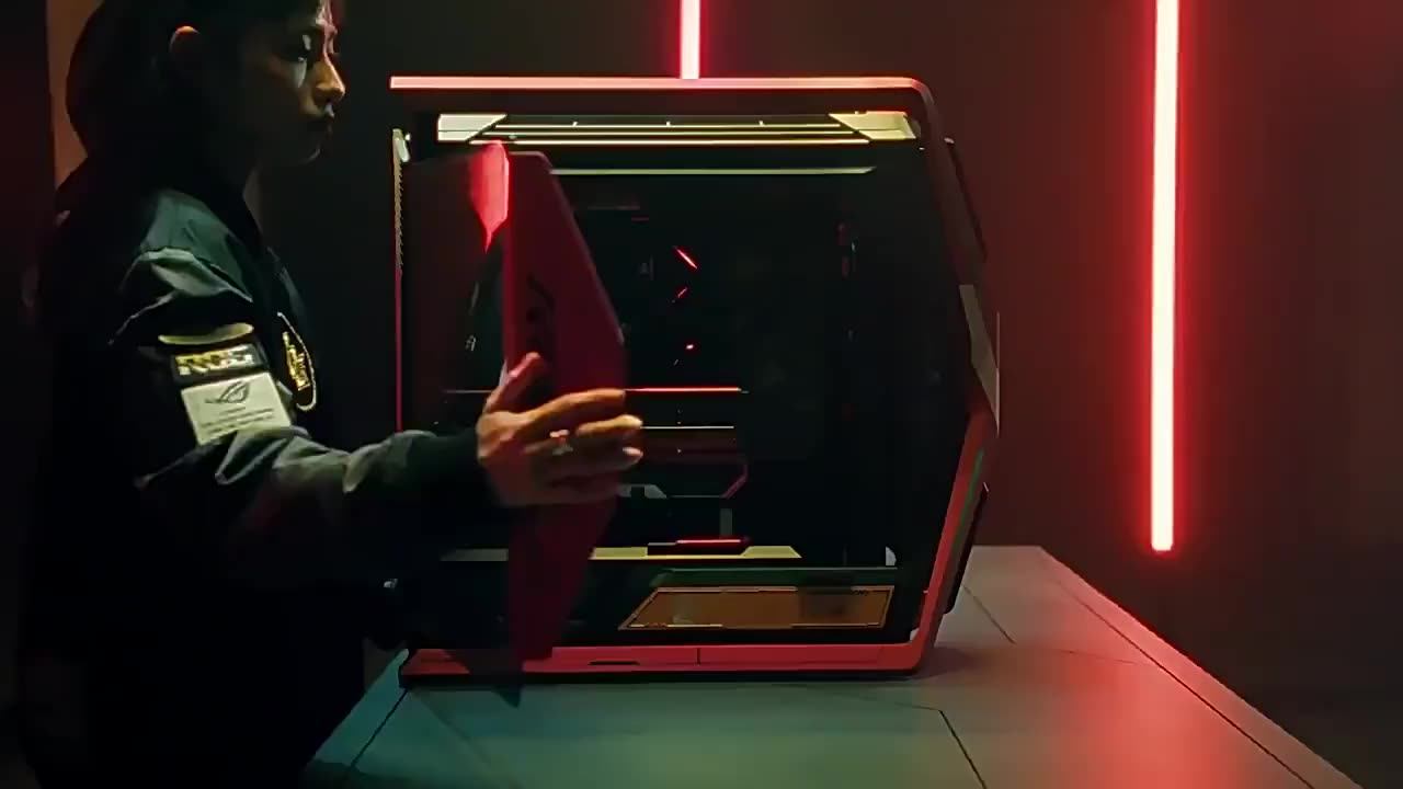 Diy Gaming Computer Case Eatx Atx Micro-atx Mini-itx Rog Hyperion Eva ...