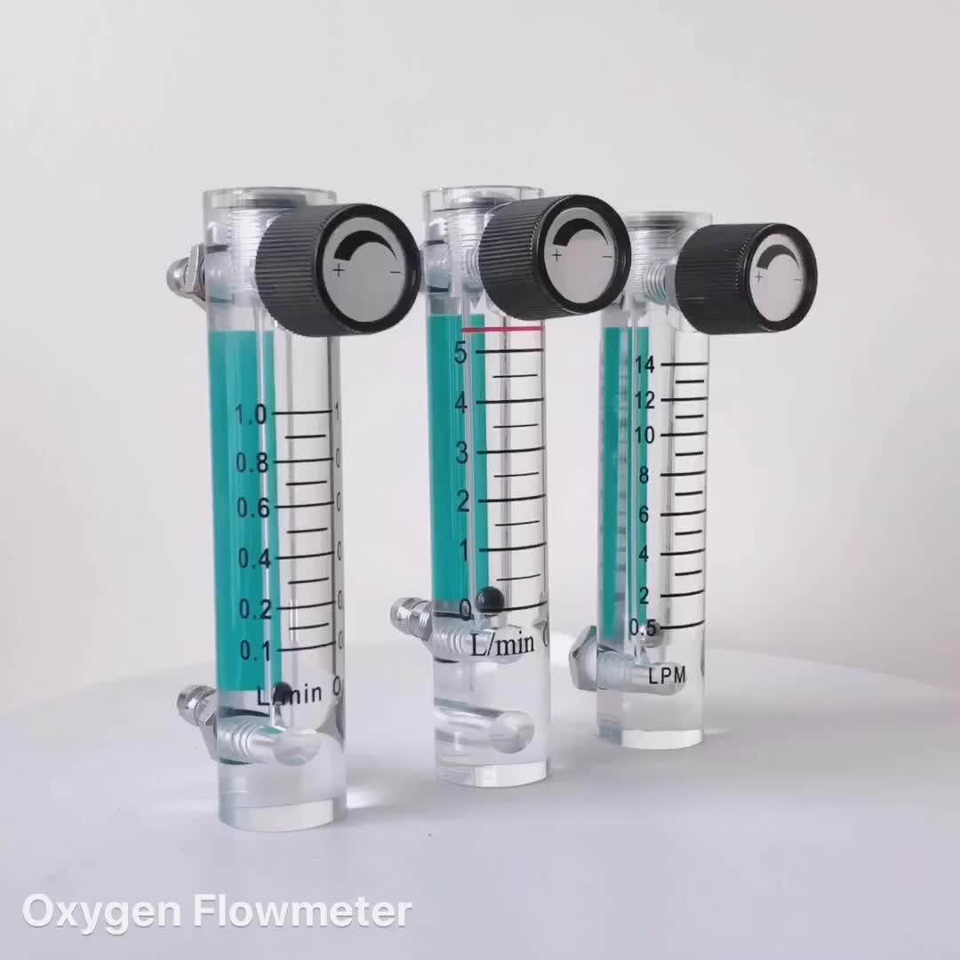 LZM-6T02 10l/min Oxygen Acrylic Flow Meter (Flowmeter), View Oxygen ...