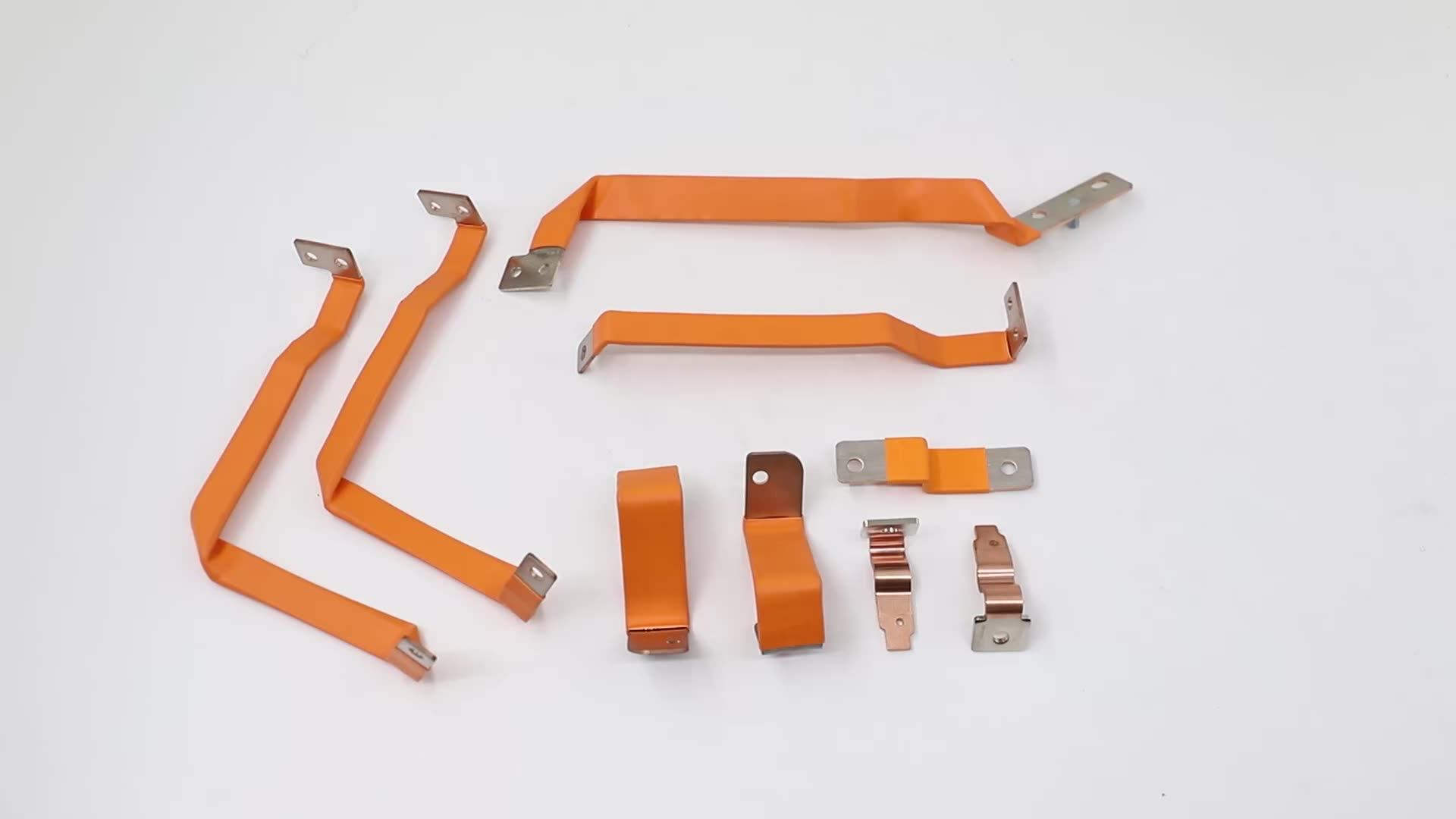 New Energy Vehicle Flexible Copper Busbar For Electric Drive System ...