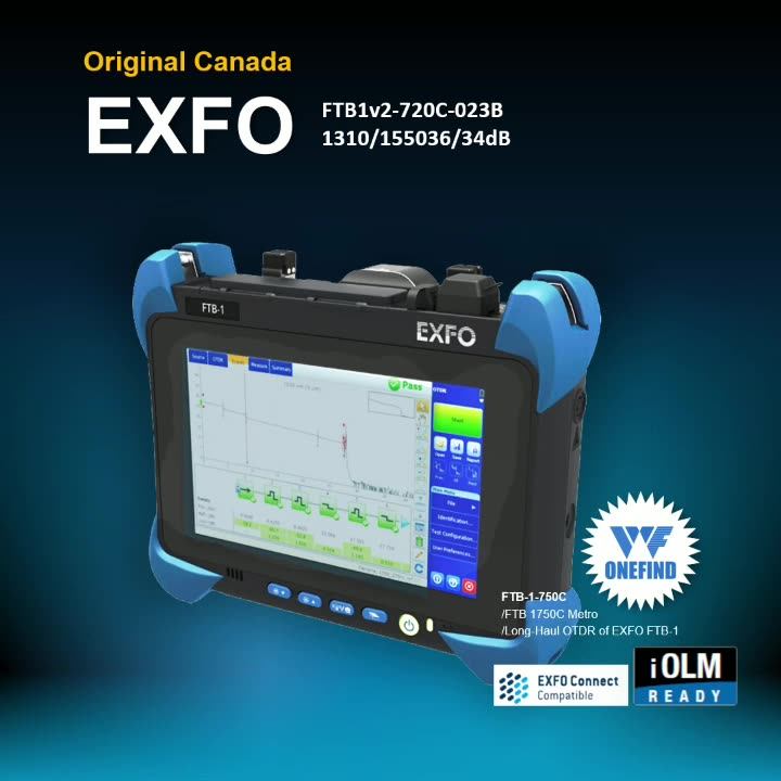 Exfo Otdr Ftb 1 V2 720c-sm1 Otdr 36/35中程高紧凑型光纤设备 - Buy Exfo光时域反射仪 (otdr ...
