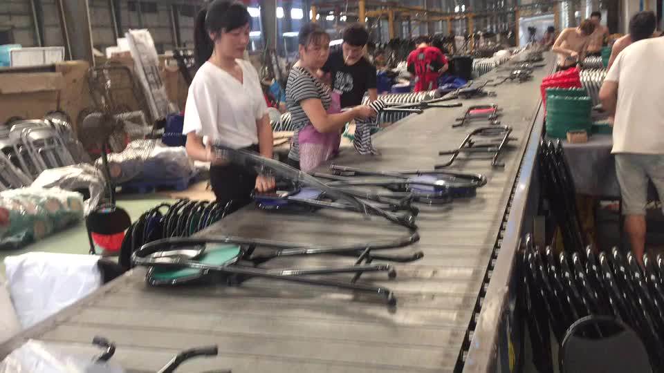 Metal Folding Chair Muslim Chair For Prayers Round Soft Seat Made In ...