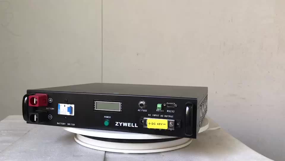 1u 2u Rack Mount Inverter 48v To 220v 110v Telecom Ups 500va 1kva 2kva ...