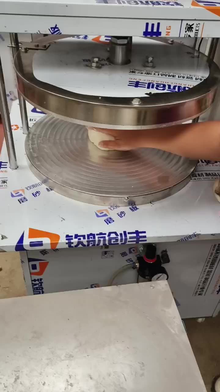 Commercial Dough Roller Press Machine Automatic Chapati Pancake Making ...
