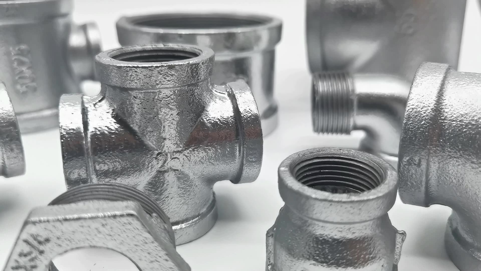 Fire Fighting Svstem And Other Fields Galvanized Mech Cast Equal Thread ...