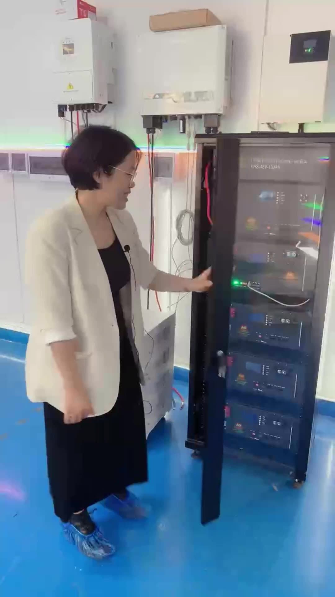 Server Rack Mounted 48v 1000ah 30kw 40kw 50kw Lifepo4 Battery Cabinet ...