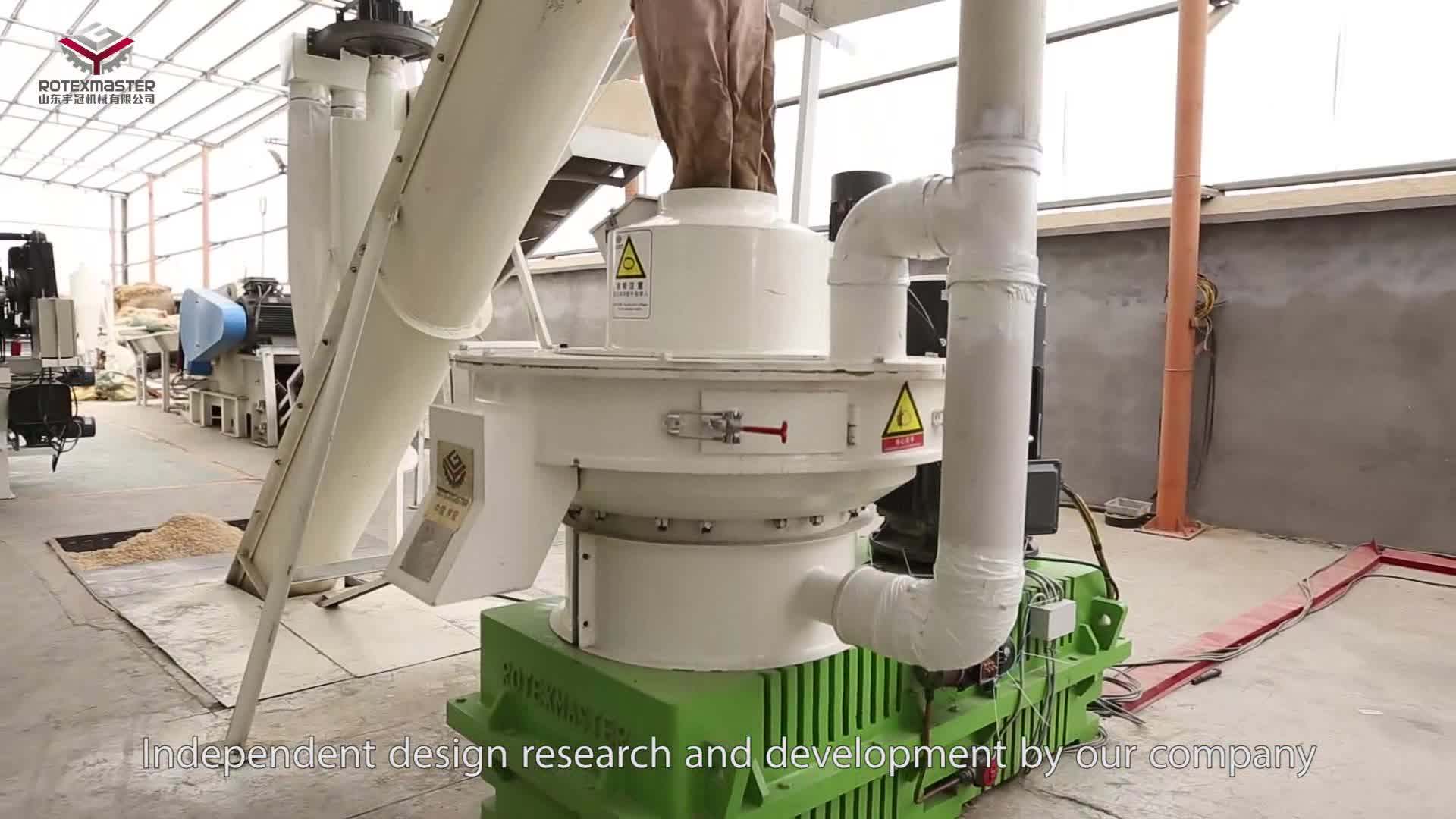 Popular Machine For Making Pellets For Burning Wood Wheat Husk Press ...