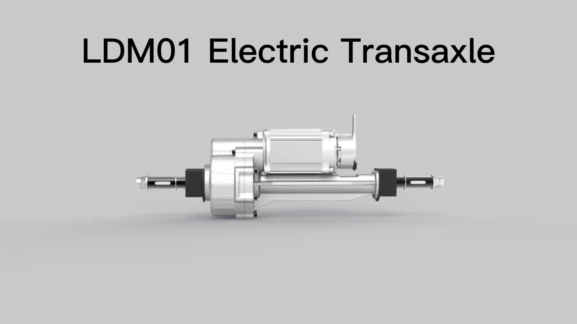 Tricycle Rear Axle Or Small Electric Rear Axle With 24v Brushless Dc ...