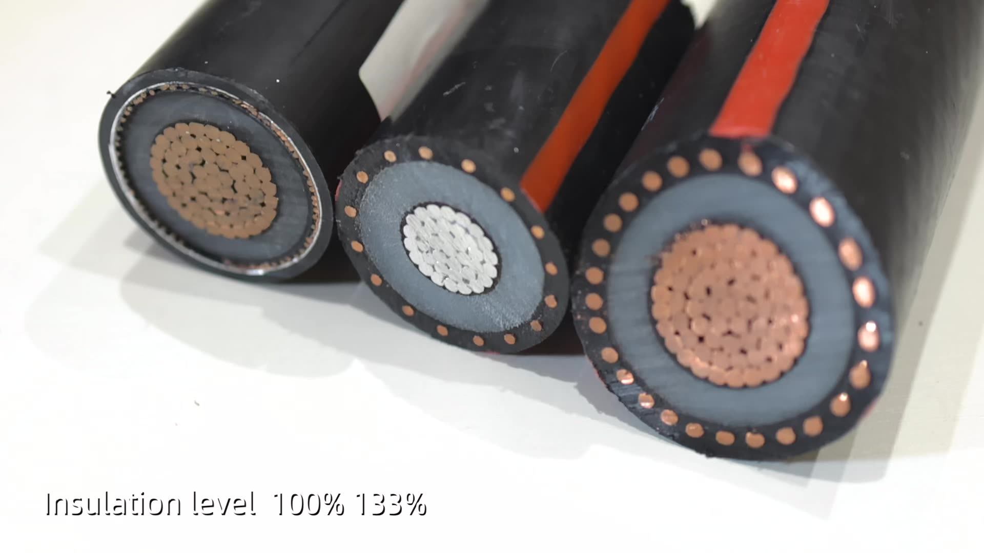 Ul Mv 105 Cable 1250 Kcmil Al 34.5 Kv,Trxlpe,Insulation W/ 1/12 ...