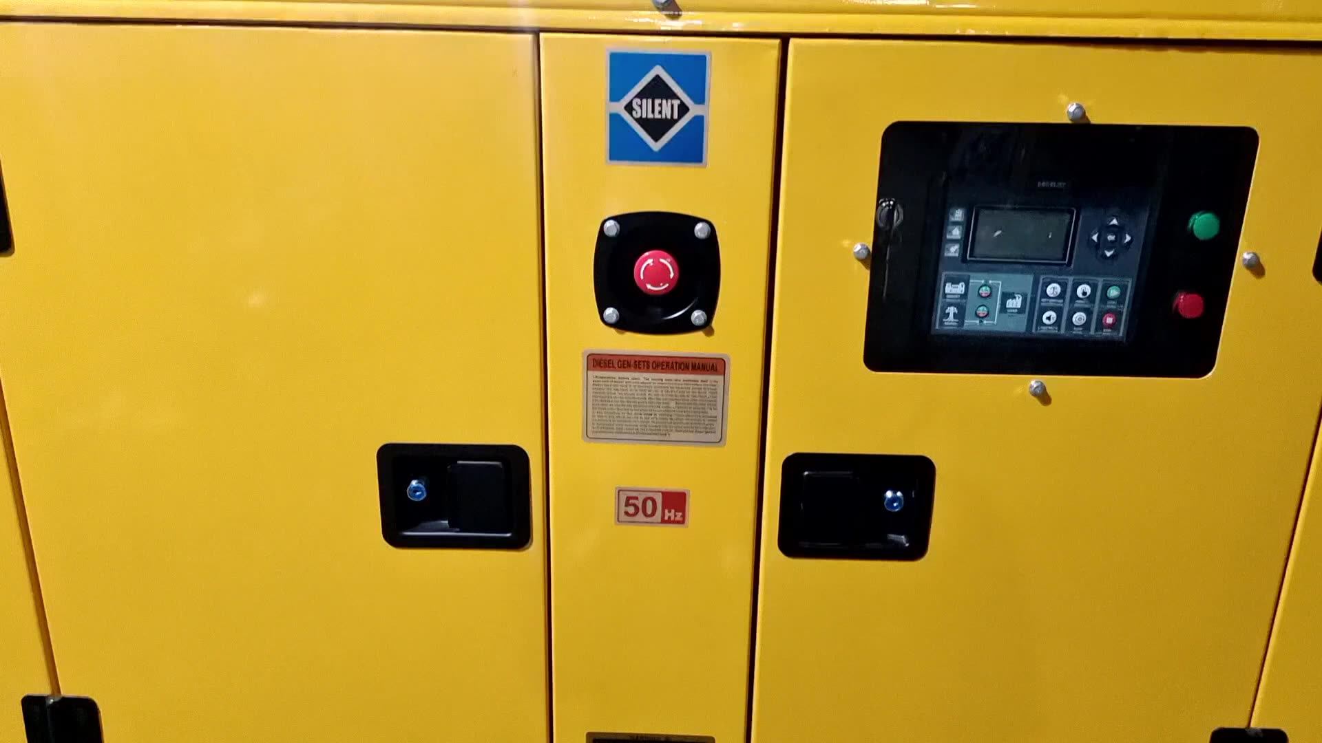 400v 60hz Soundproof Standby Generator Diesel 40kw 50kva Super Silent ...