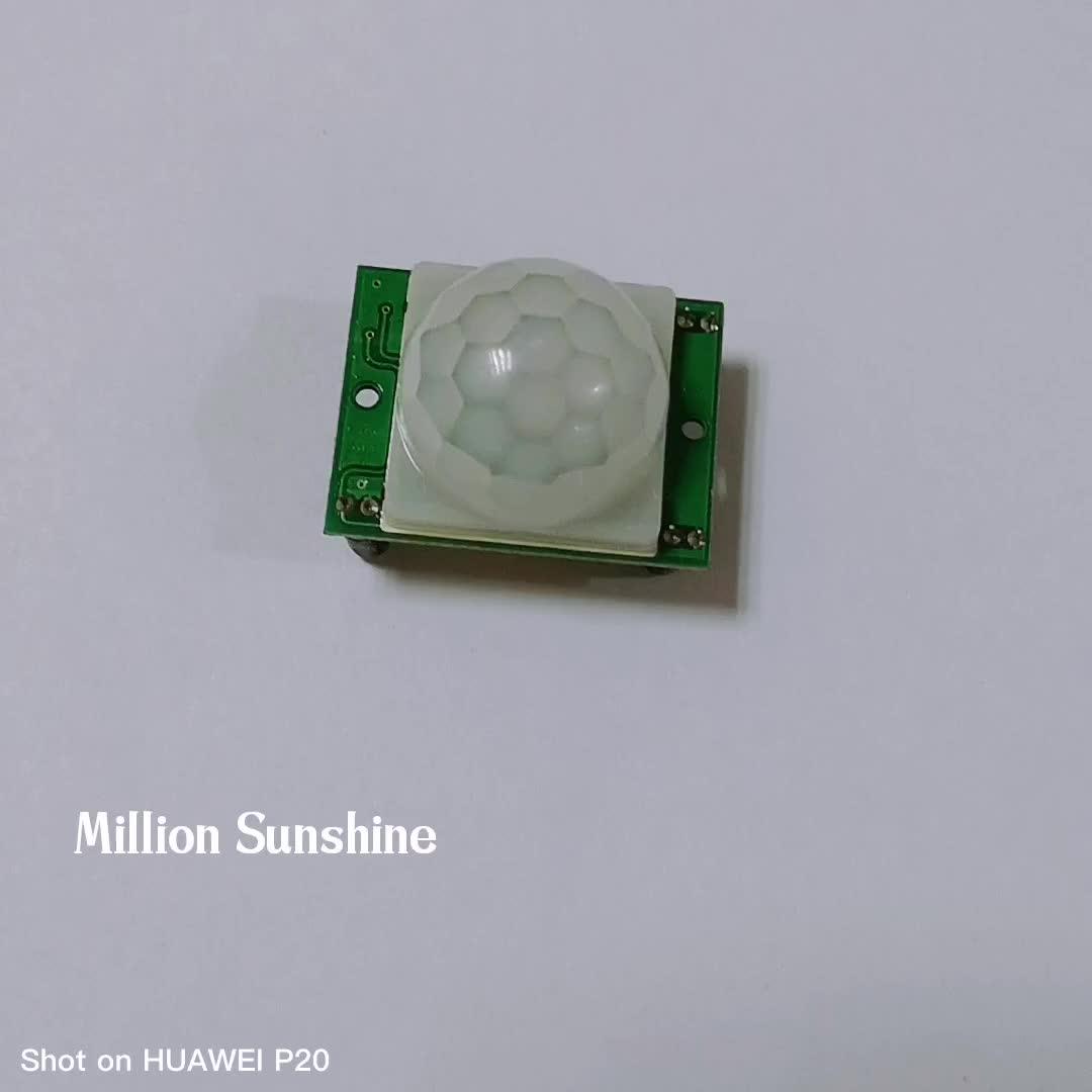 Hc-sr501 Human Body Infrared Sensor Module Pir Ir Module - Buy Pir ...