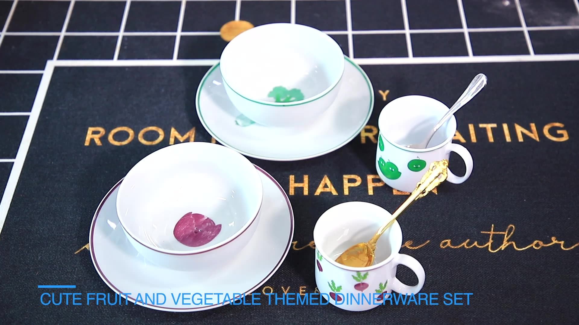 Carton Classic Party Porcelain Dinnerware Nordic Style Sustainable ...