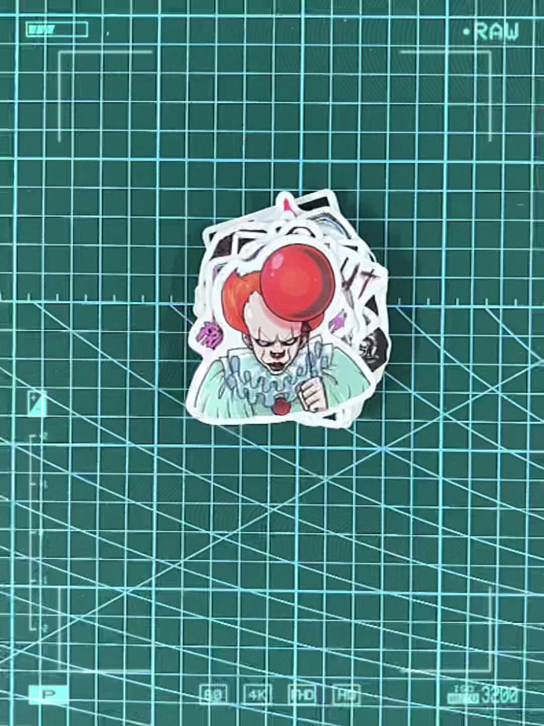 50pcs Cartoon Sanrio Character My Melody Sticker For Girl Notebook ...