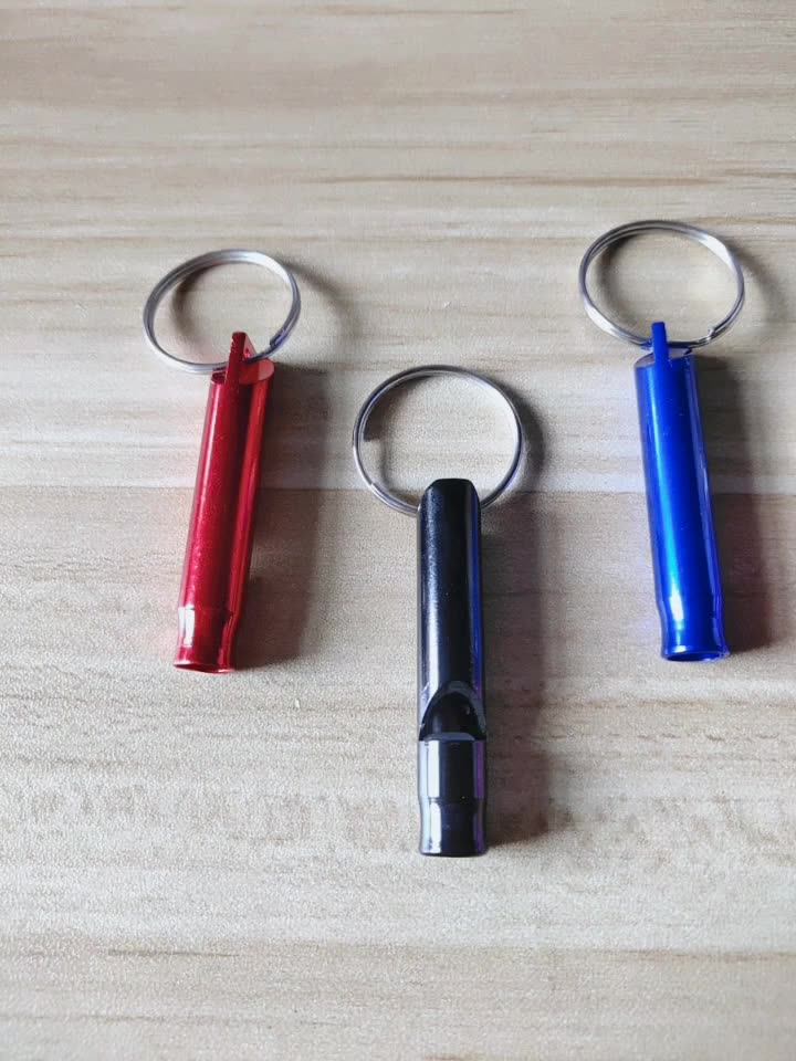 Custom Metal Emergency Whistle Self Defense For Anti Rape Colorful ...