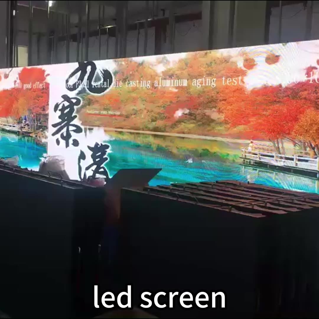 Indoor Outdoor Giant Stage Background Led Video Wall P2.6 P2.9 P3.91 P4 ...
