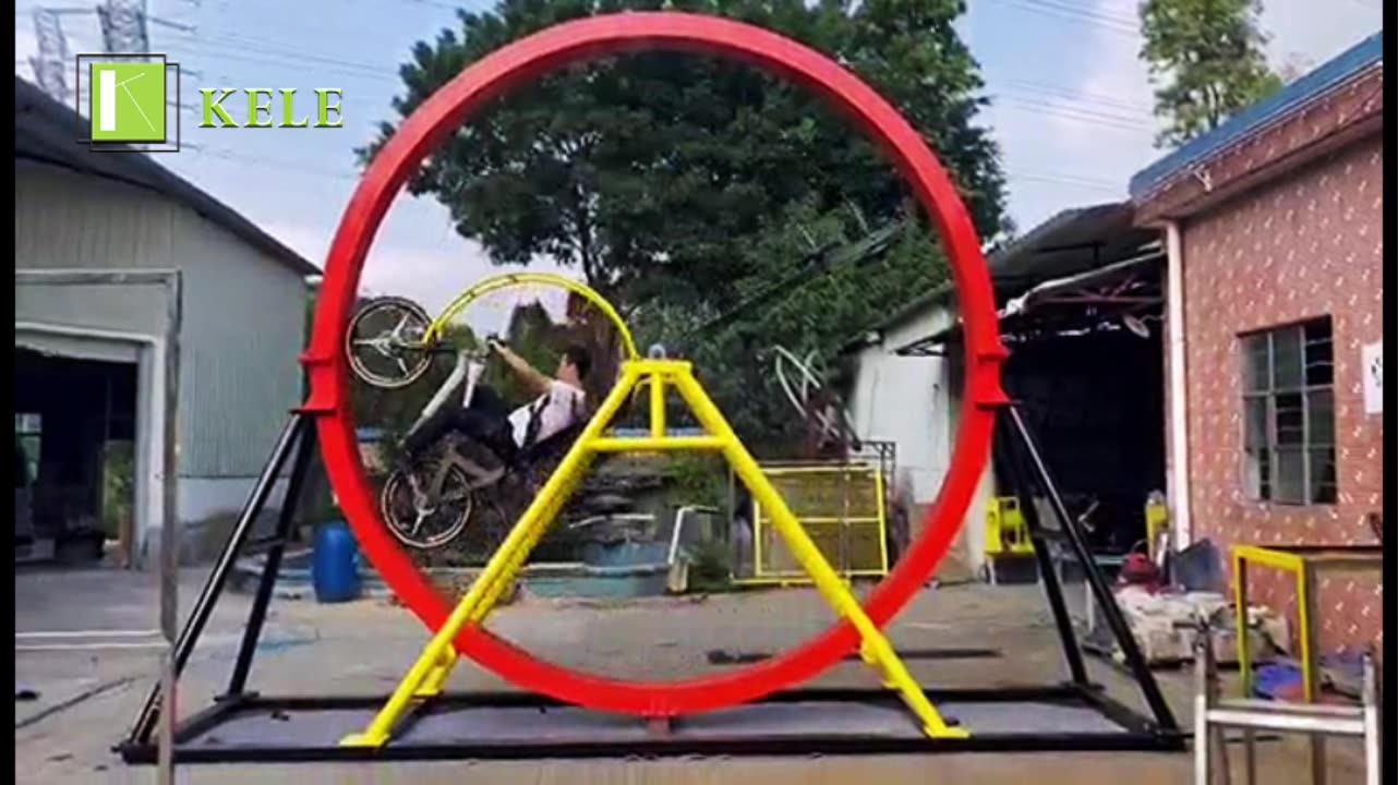 Hot Selling Products Amusement Park Rotating Human Rides Space Ring ...