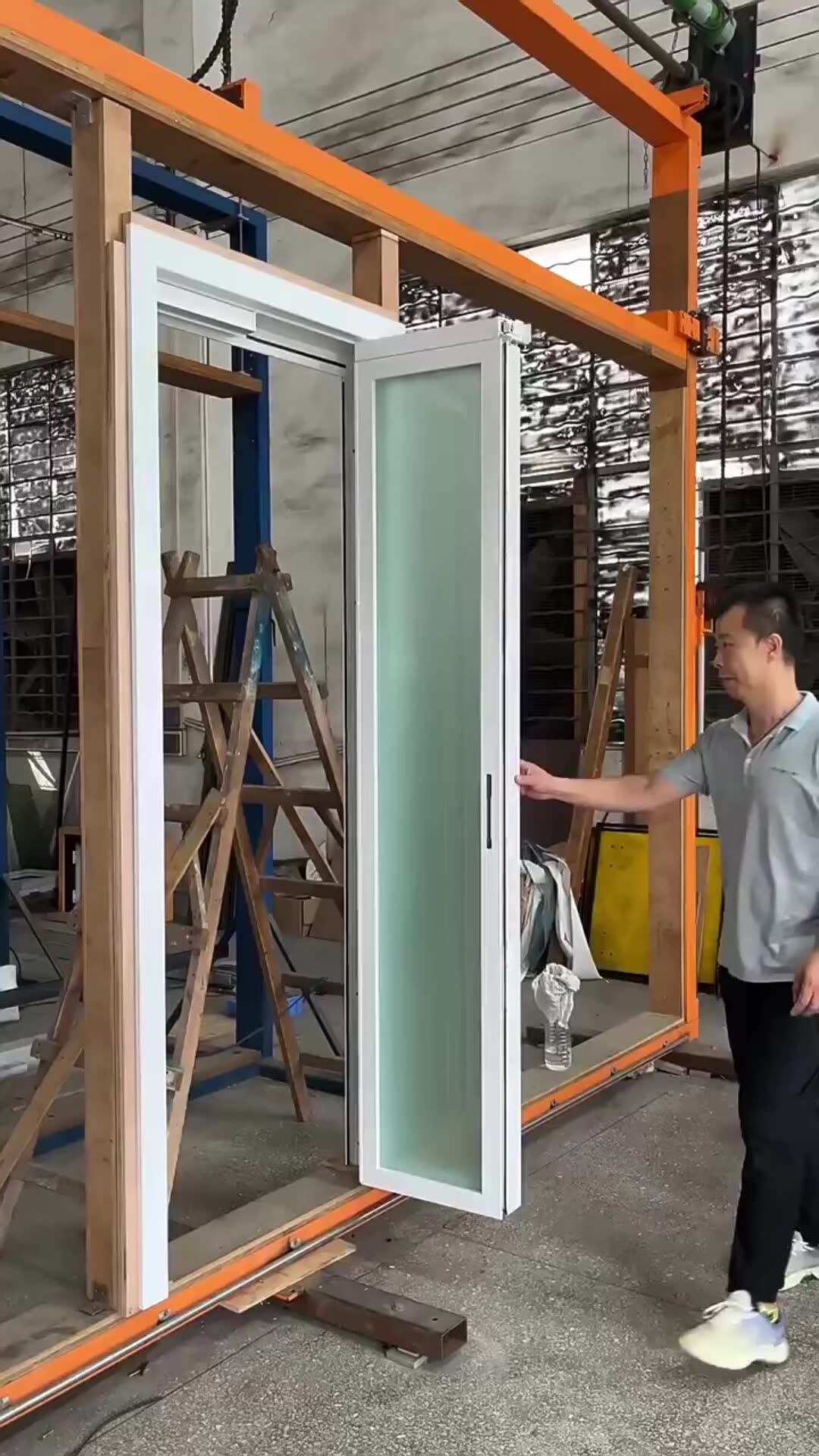 Interior Glass Door Push Pull Open Slide And Swing Pt Door Aluminum ...