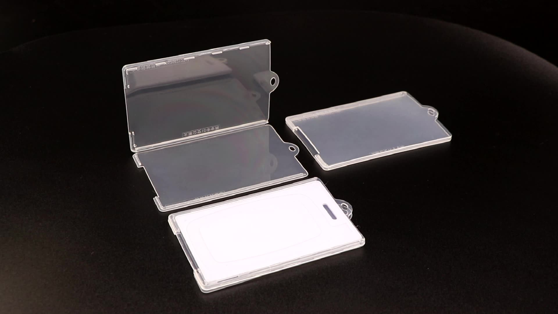 Portable Bank Card Boxes Hard Plastic Protecter Sim Card Storage Box ...