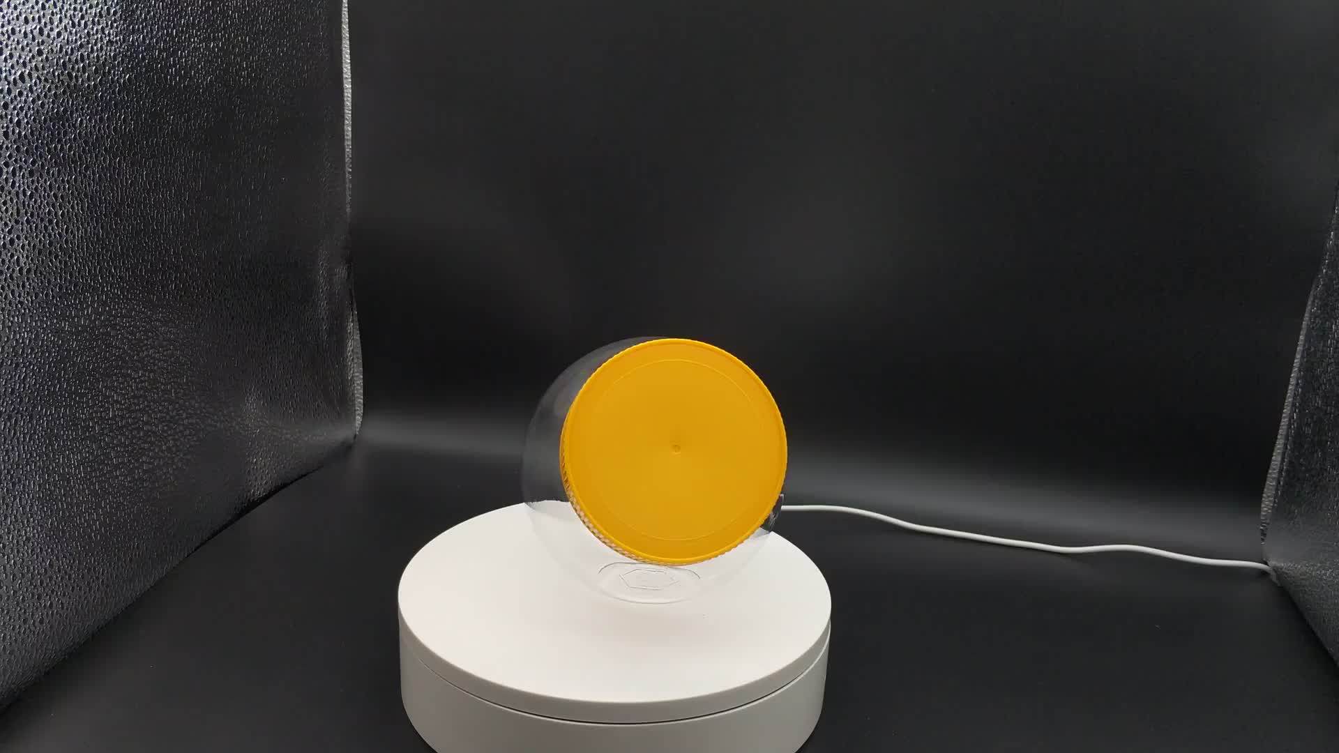 1 Liter Ball Shape Pet Plastic Cookies Jar And Handle Lid Wholesale ...