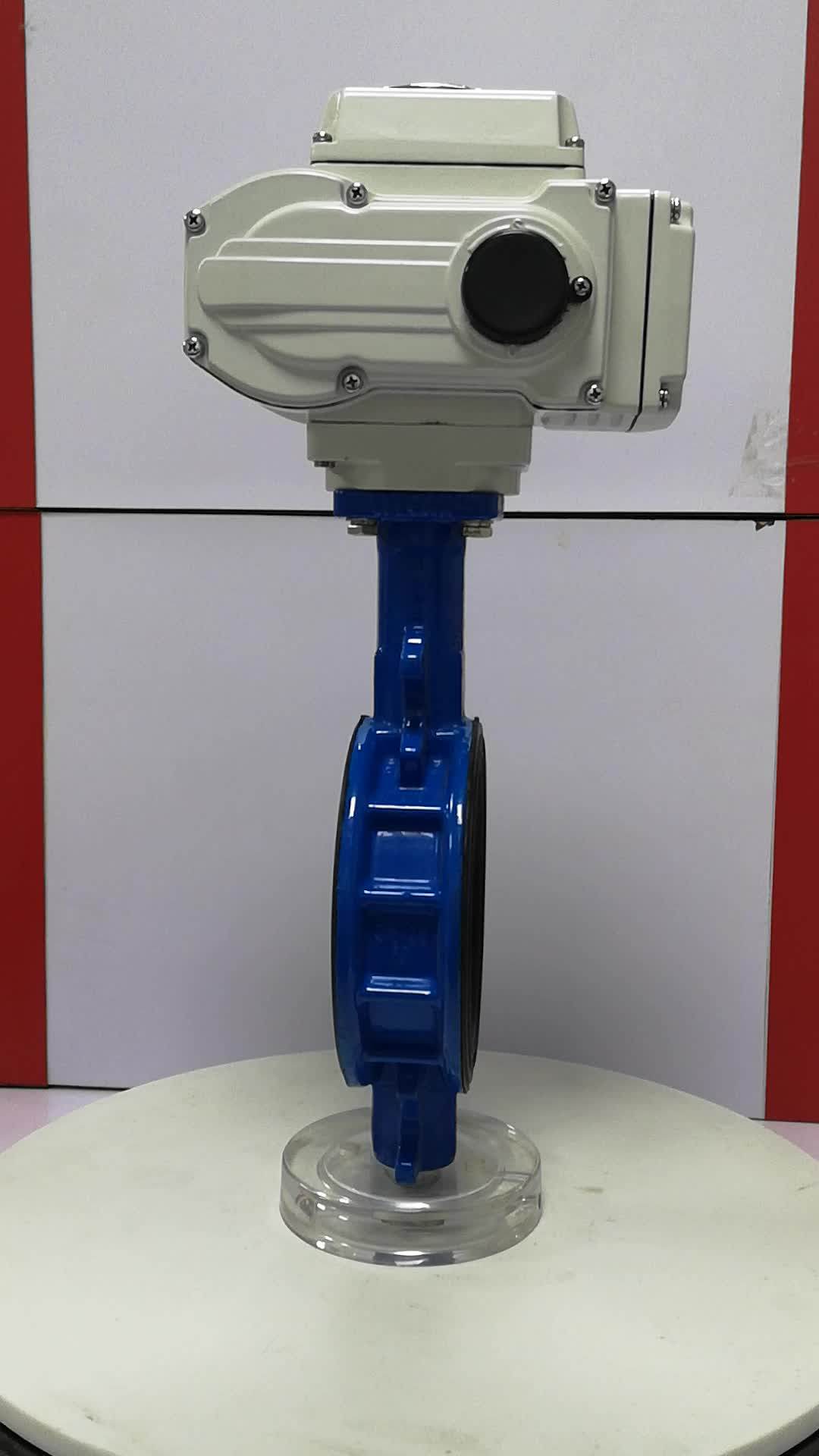 Remote Control Water Shut Off Valve Dn150 6 Inch Butterfly Valve ...